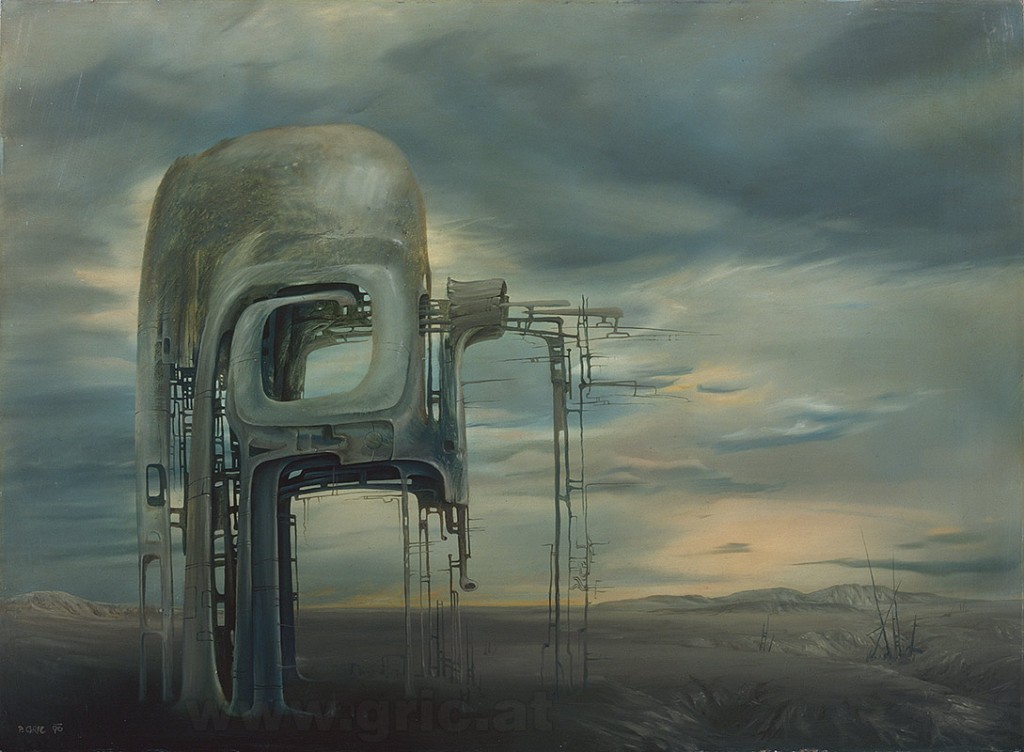 The Bio Mechanical Landscapes of Peter Gric - Surrealism Today