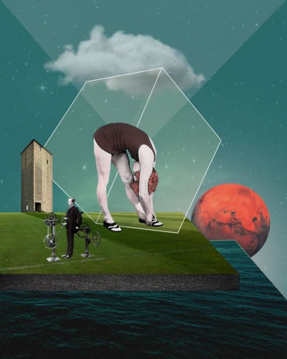 Trash Riot Collage Art - Surrealism Today