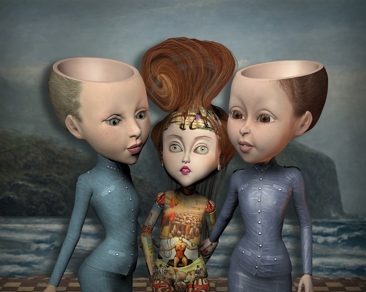 Mind Games: The Cerebral Art of Don Bergland – Surrealism Today