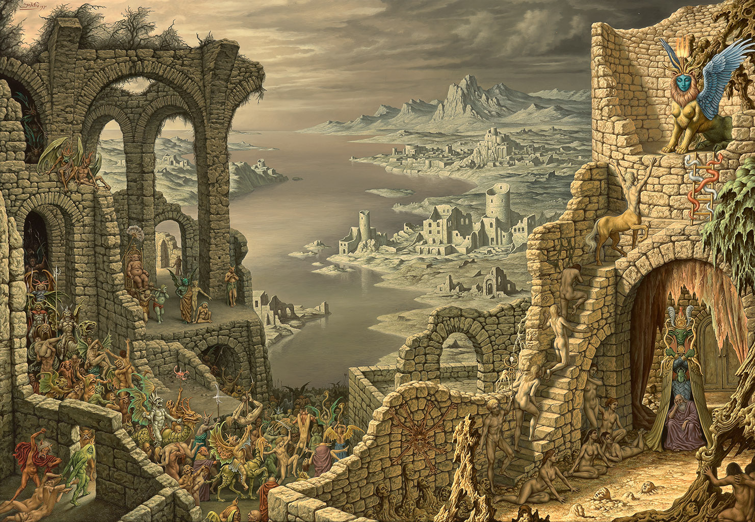 Johfra Bosschart: The Occult Surrealist - Surrealism Today