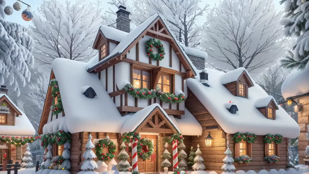 AI Video Pack [Vol 10] Best Christmas Theme VJ Loops